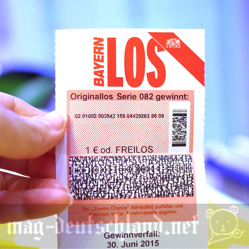 ドイツの宝くじBayernlos - 国際結婚したのはドイツだ？
